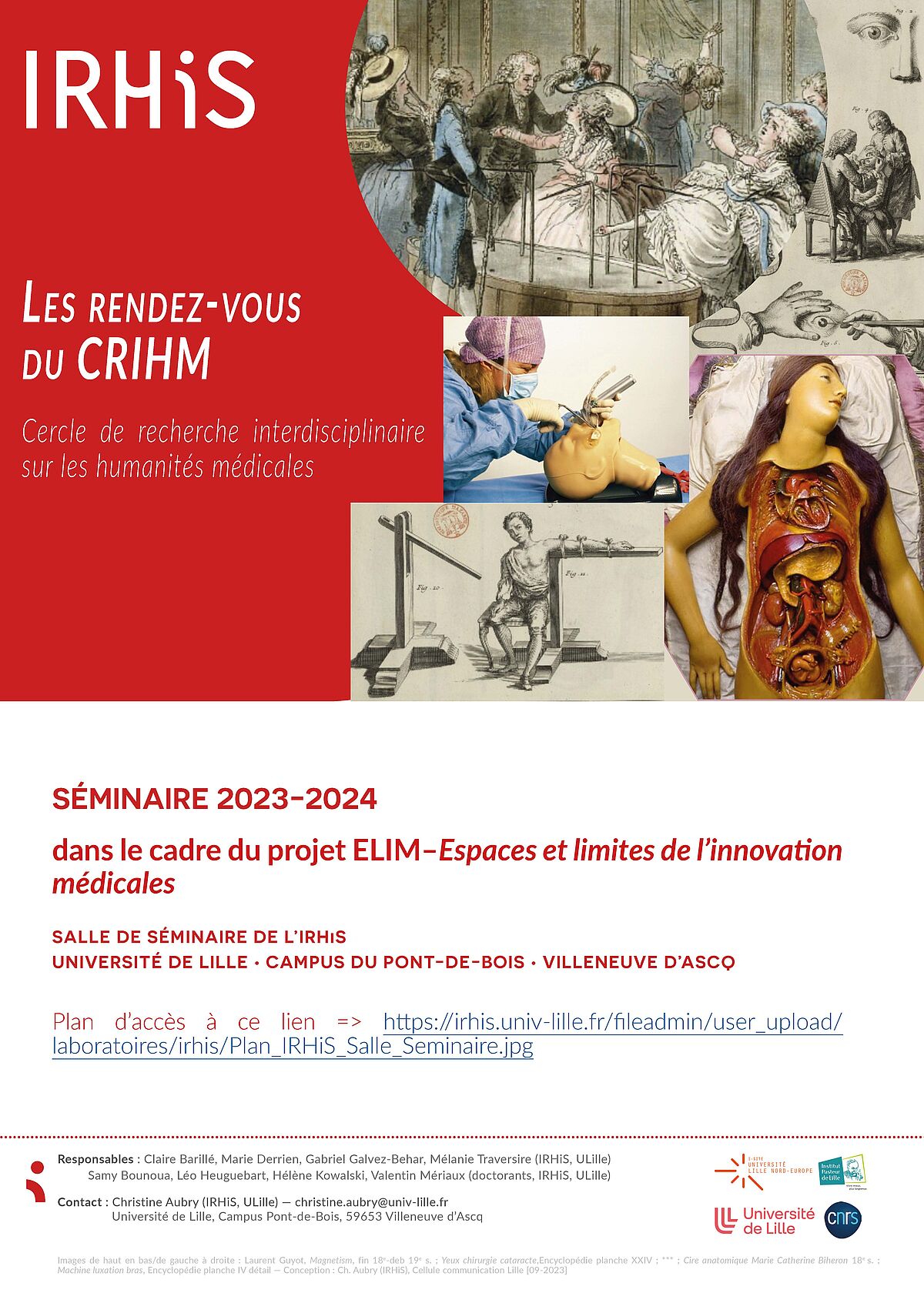 Les rendez-vous du CRIHM — Cercle de recherche interdisciplinaire sur ...
