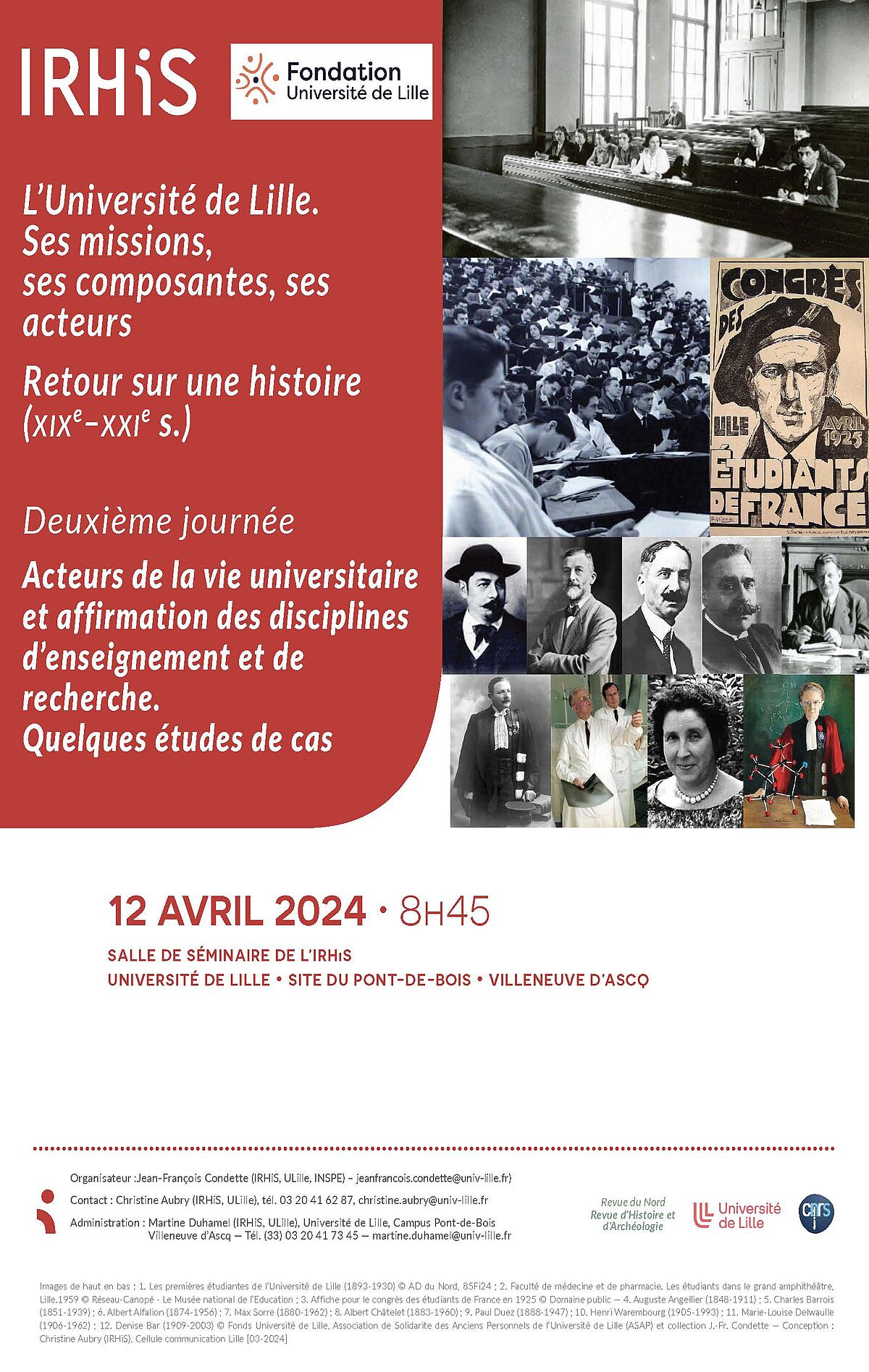 2e JE — "L’Université de Lille. Ses missions, ses composantes, ses ...