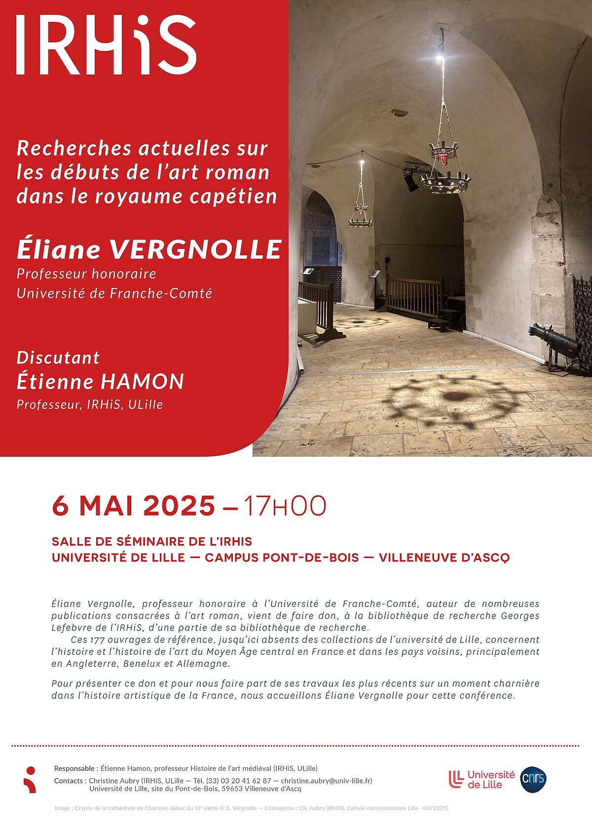 Conférence "Recherches actuelles sur les débuts de l’art roman dans le ...
