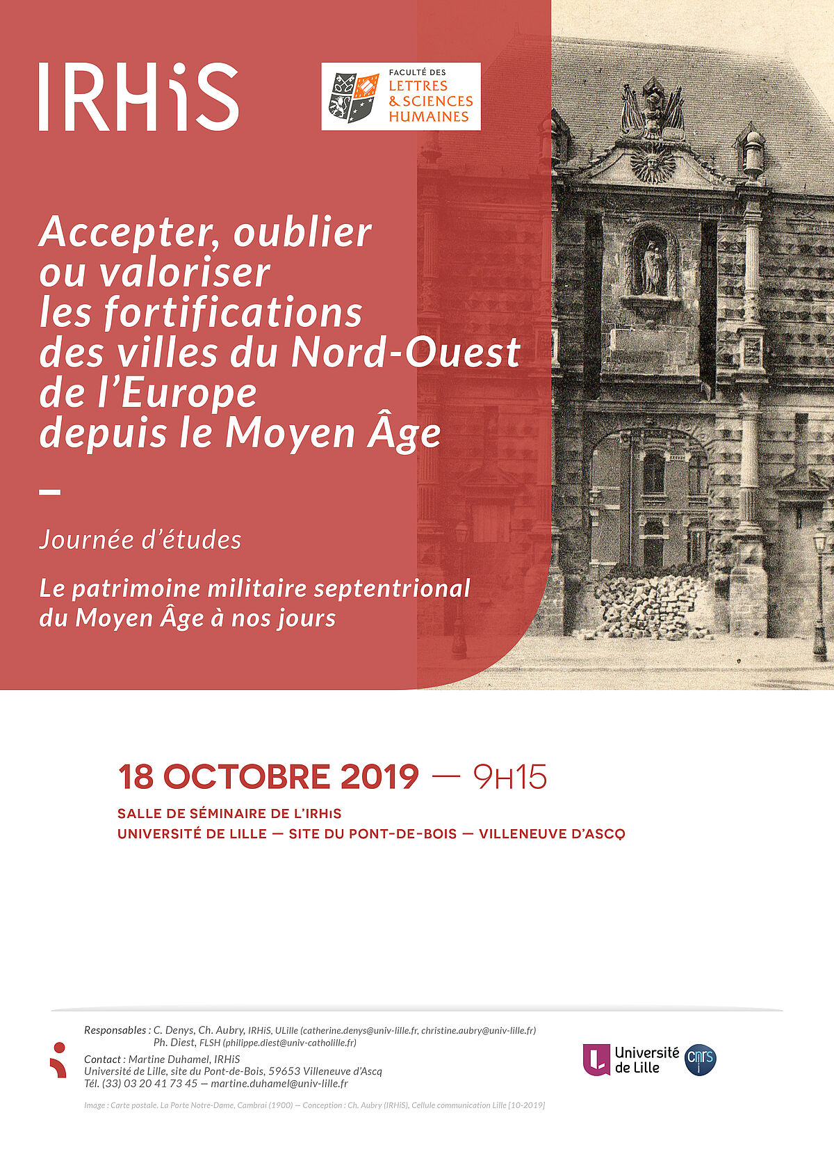 Accepter, oublier ou valoriser les fortifications des villes du Nord ...