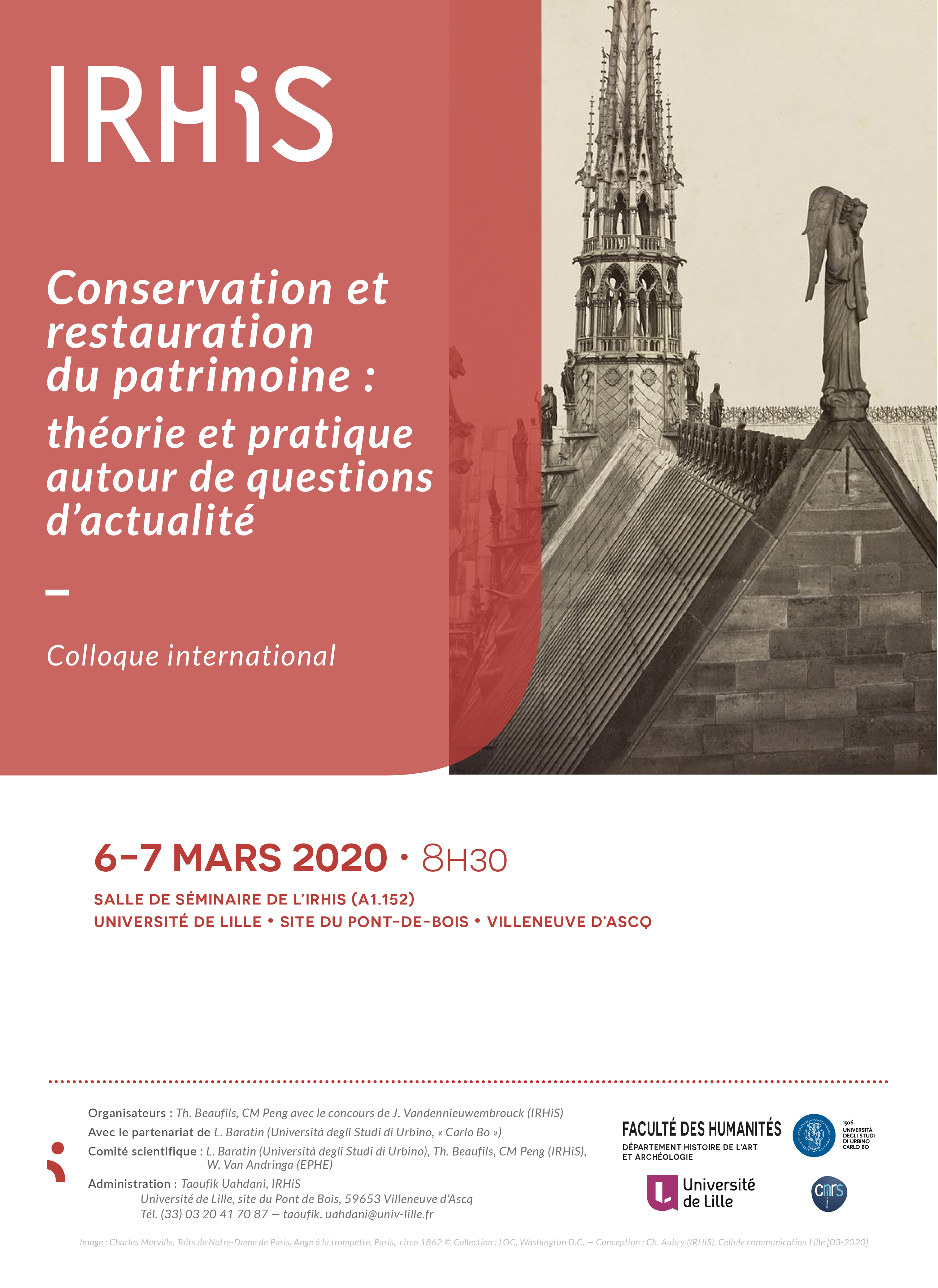 Agenda: IRHIS - UMR 8529